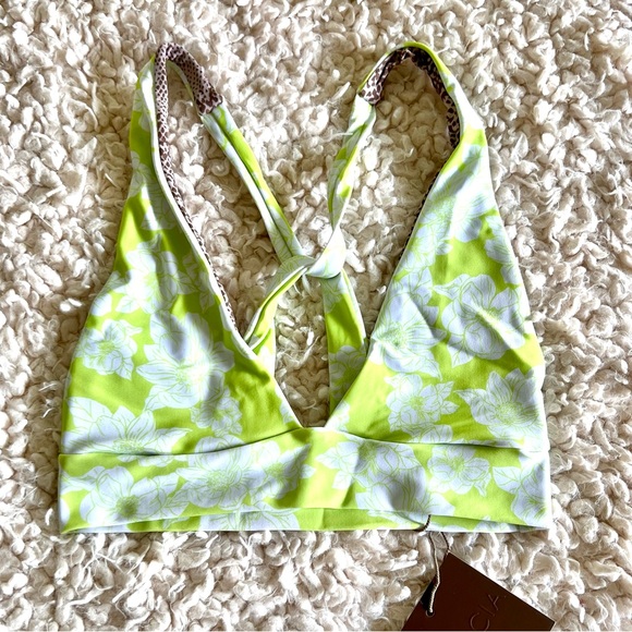 acacia swimwear | Swim | Acacia Tamarindo Top In Neon Magnolia | Poshmark